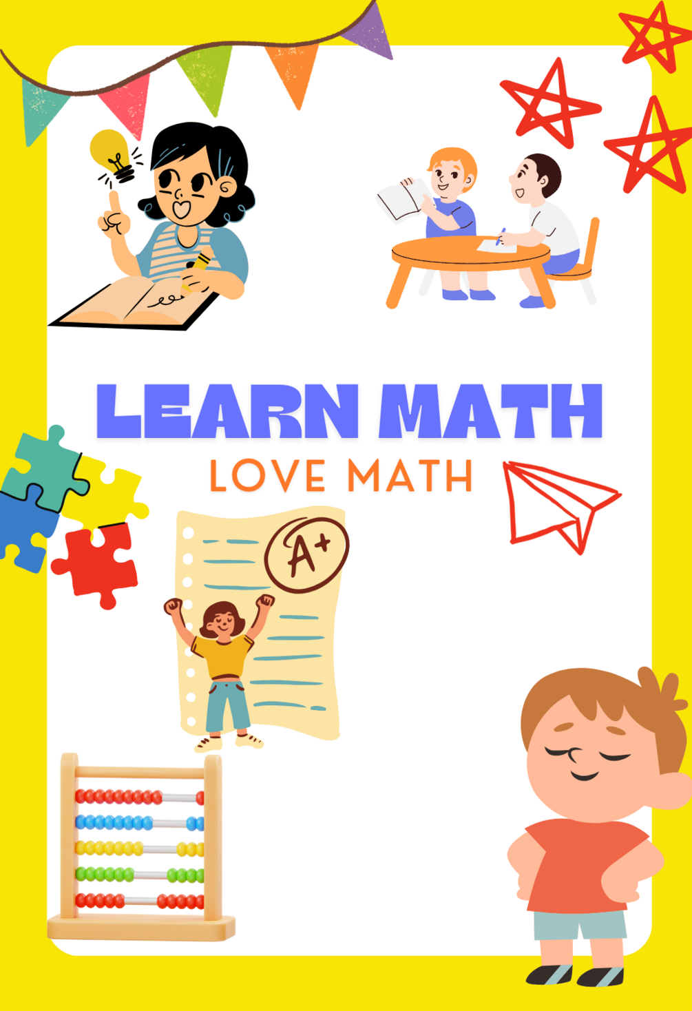 Fun 'n Math Activity book for kids