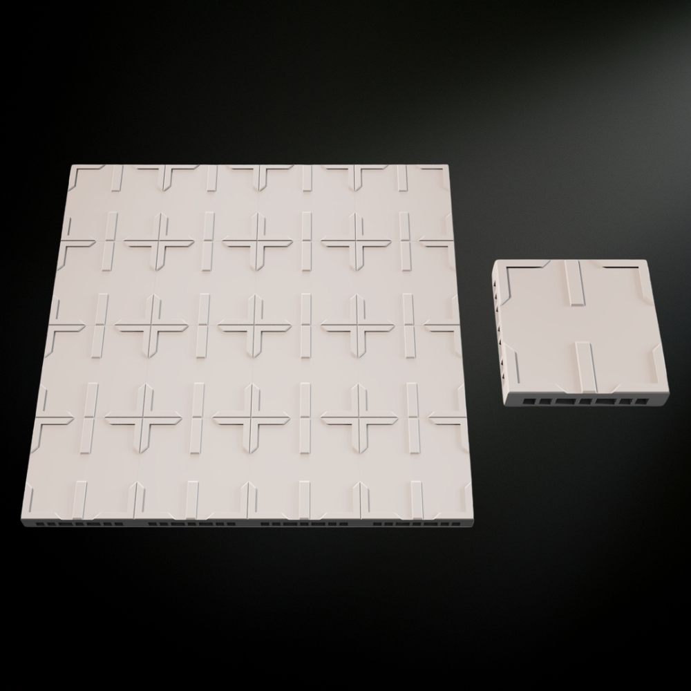 Sci-Fi Tile Pack 13 – Modular Floor Tiles for 3D Printing | Sci-Fi ...
