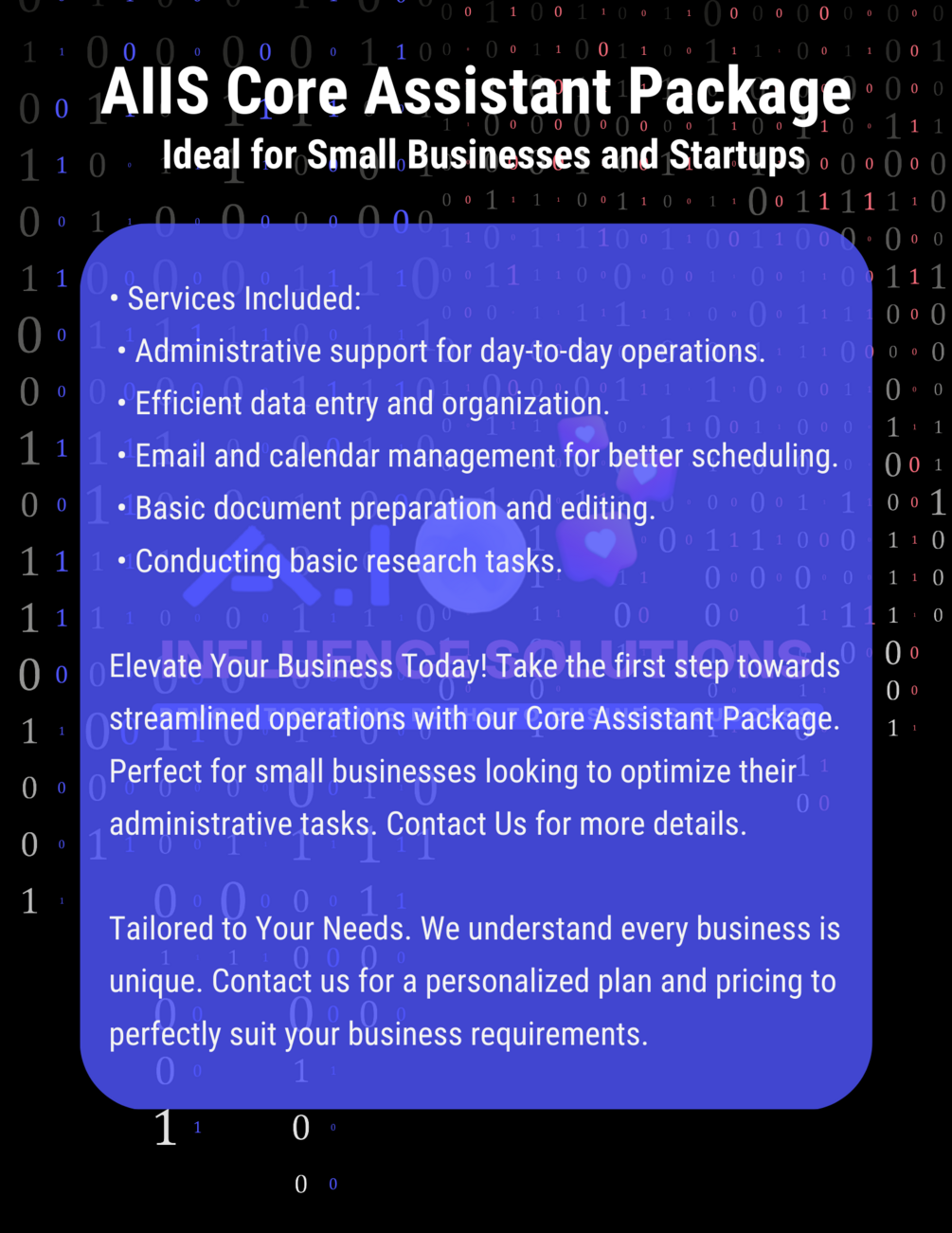 AIIS CORE ASSISTANT PACKAGE