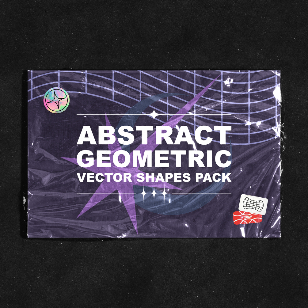 Abstract Geometric Vector Shapes Pack 300+ Elements