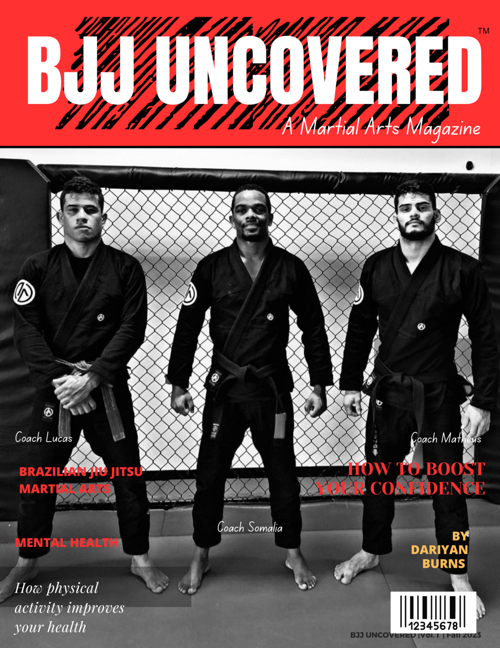 BJJ UNCOVERED Magazine -Vol 1, Fall 2023
