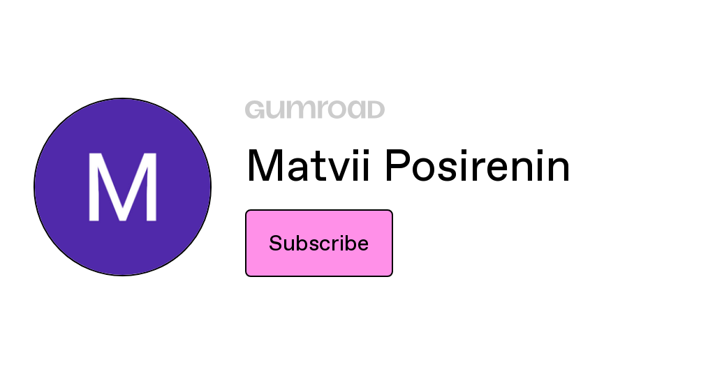 Matvii Posirenin