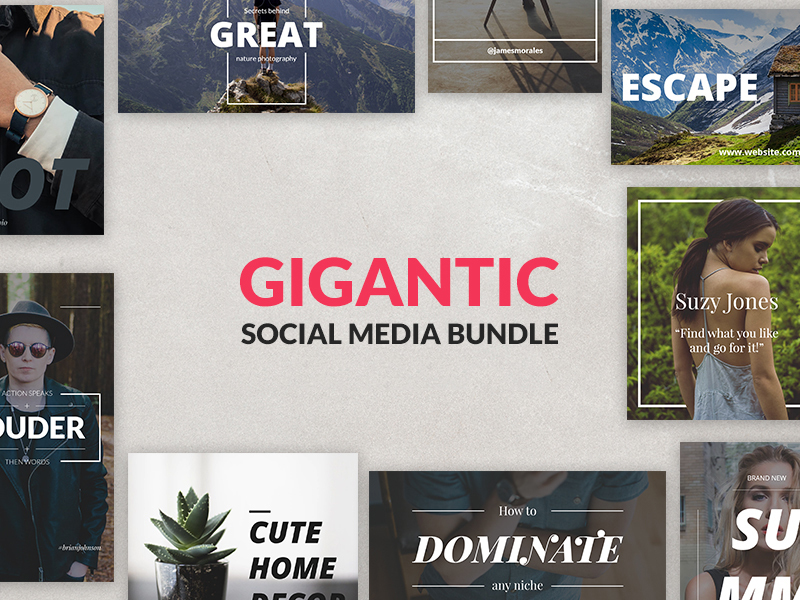 Gigantic Social Media Bundle
