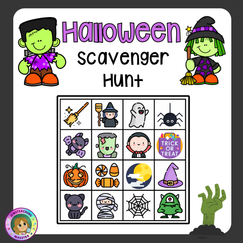 SCAVENGER HUNT: Halloween Edition