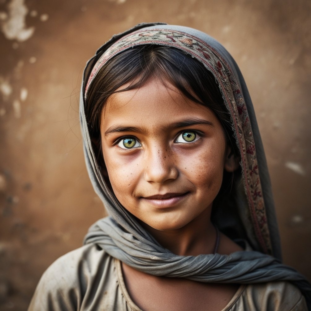 "Afghan Girl" by Steve McCurry