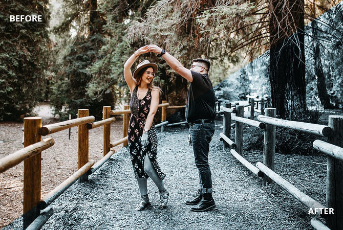 Winter Cold Photoshop Action