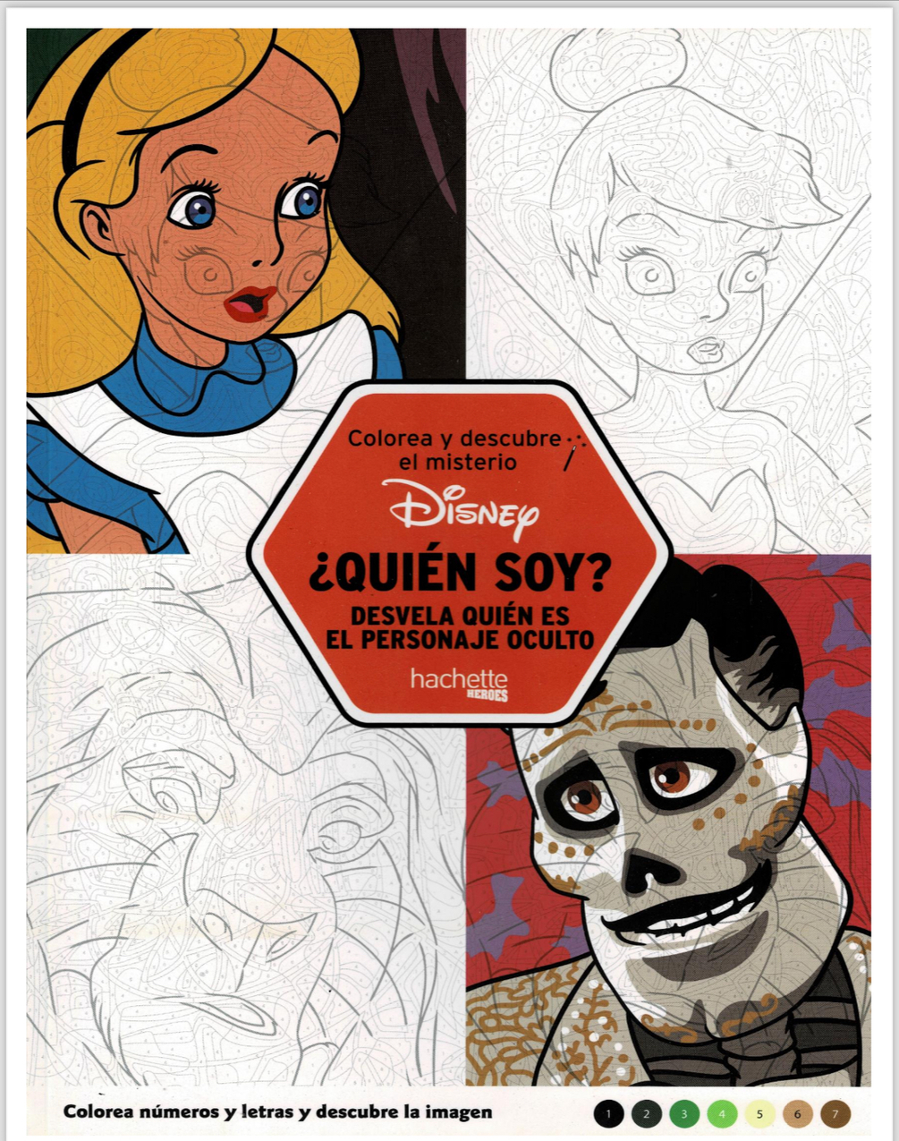 Disney Mystery Quien Soy Colouring Book