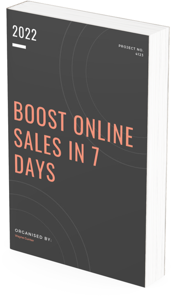 Boost Online Sales in 7 days