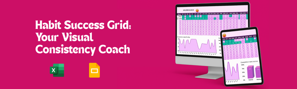 Habit Success Grid: Your Visual Consistency Coach