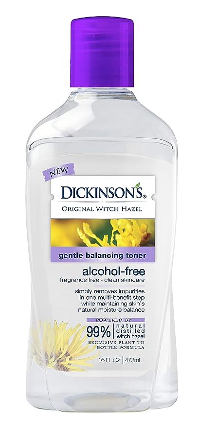 Dickinson's Alcohol Free Gentle Balancing Toner, 16 Fl Oz