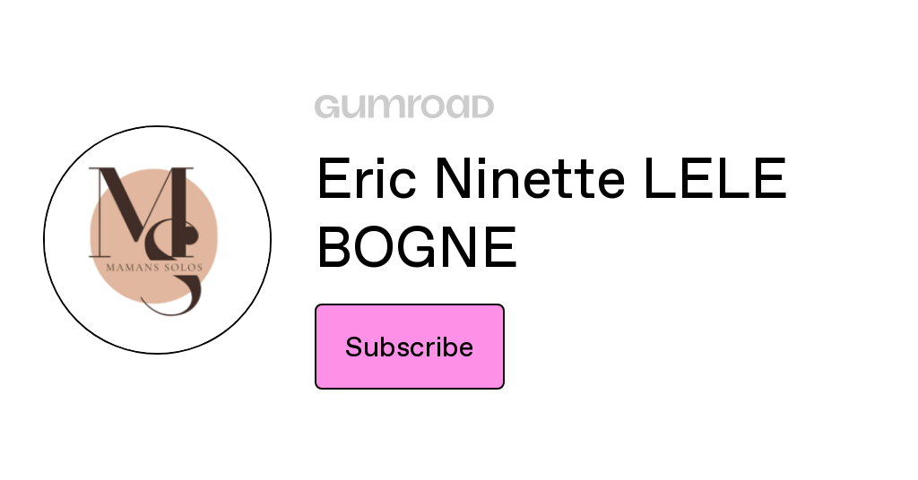 Eric Ninette LELE BOGNE