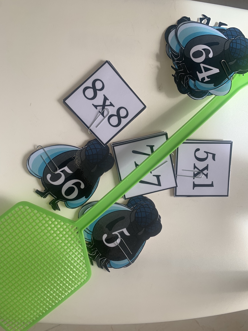 Matamoscas de las multiplicaciones