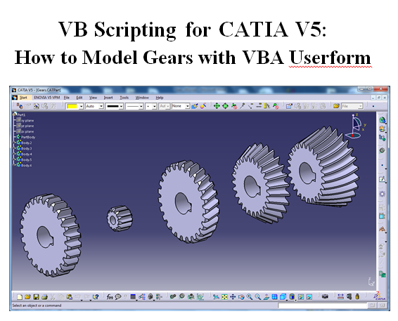 How to Model Gears with VBA User Form