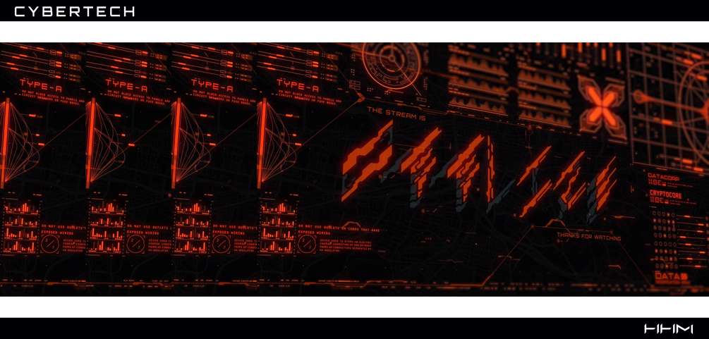 Animate Overlay Twitch Cybertech - Streamabs | OBS | Stream Elements ...