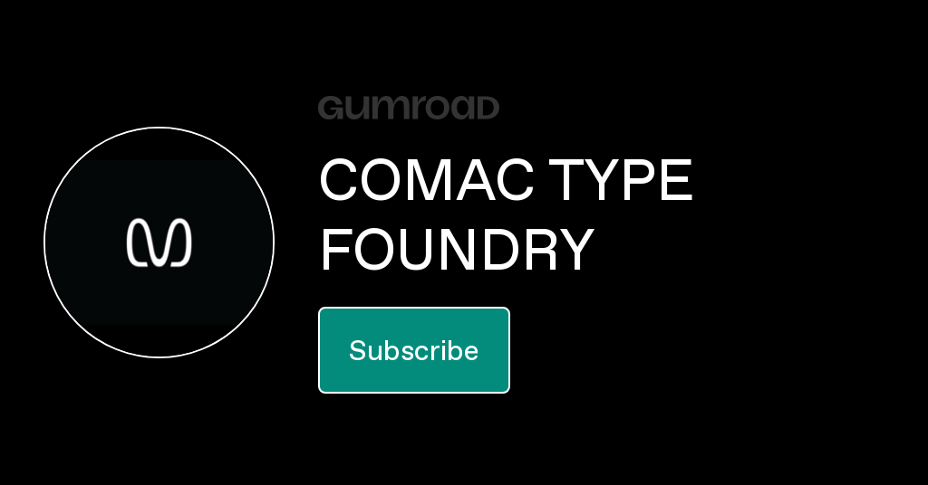 COMAC TYPE FOUNDRY