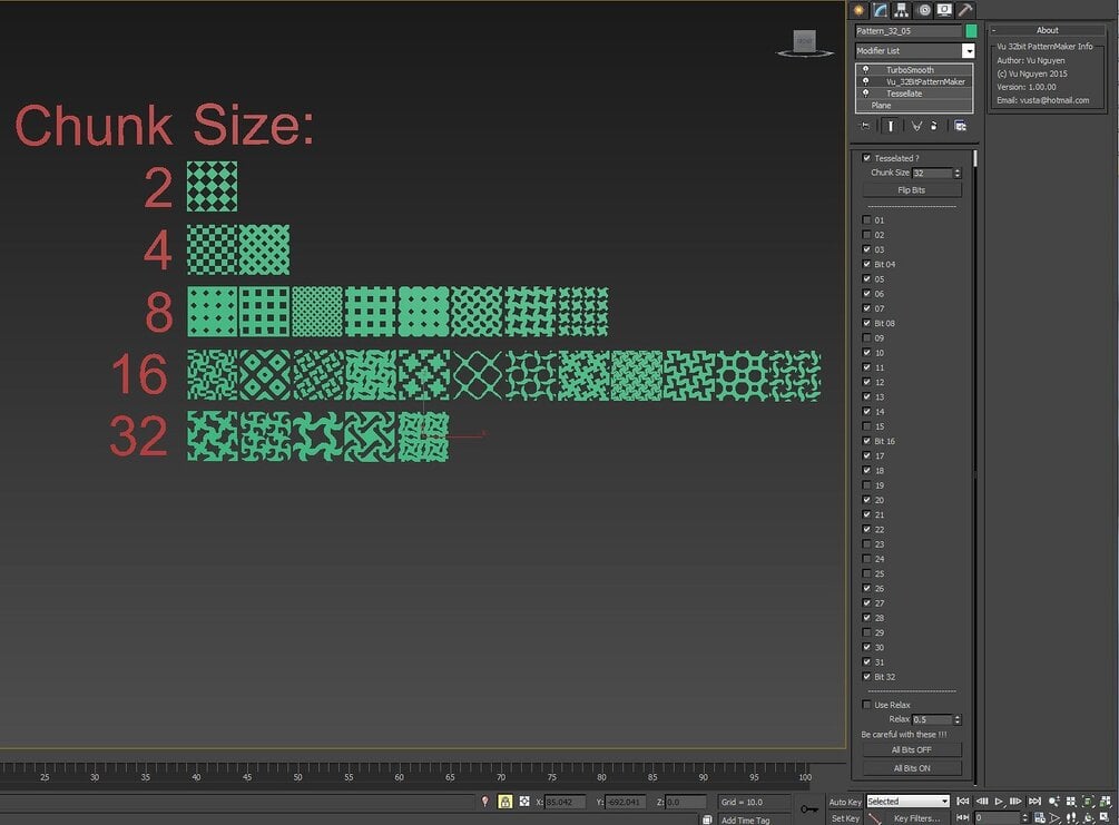 MCG 32Bit Pattern Maker
