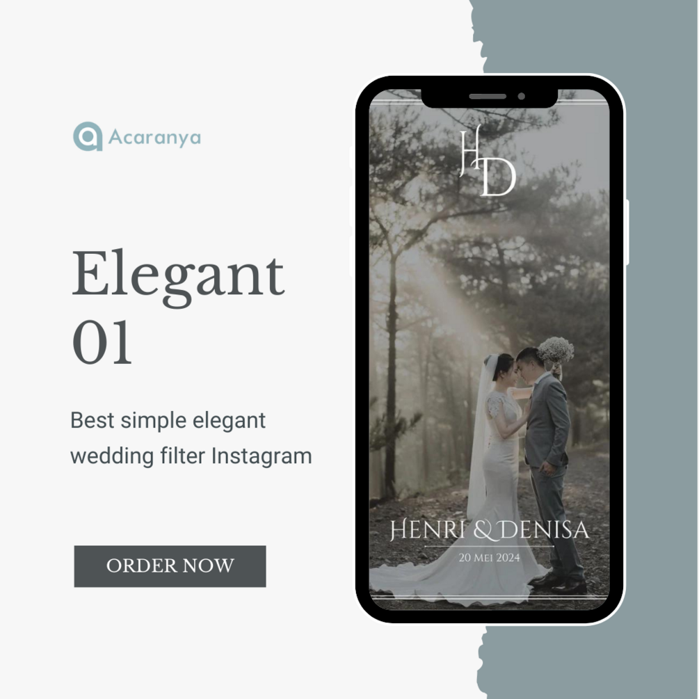 Wedding Filter Instagram [Elegant 1]