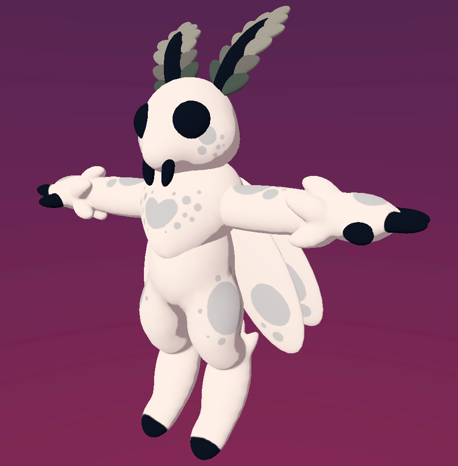 Moth Avatar (VRC) //please read the description//