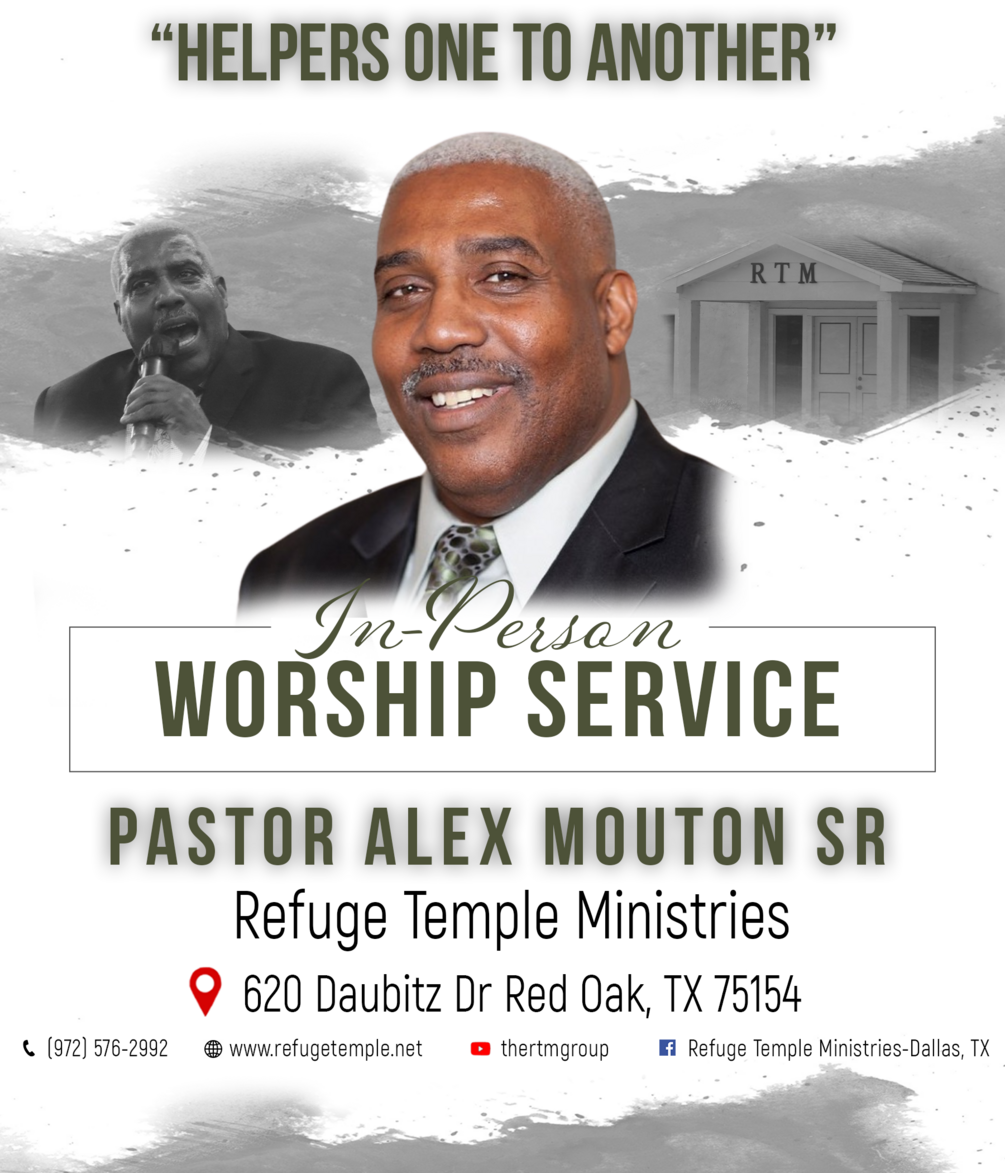 Pastor Alex Mouton - "Helpers one to Another"