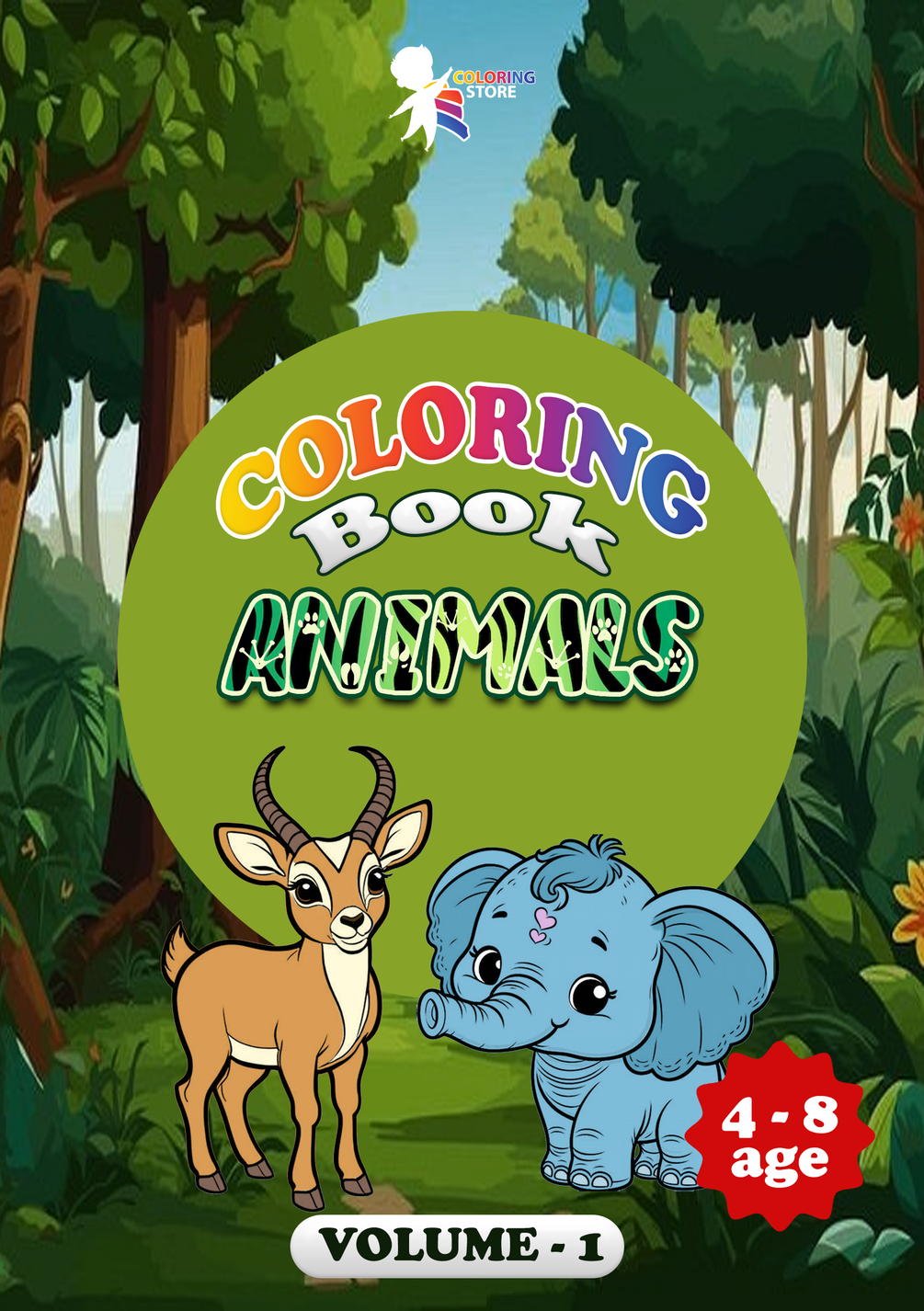 Coloring Book " ANIMALS