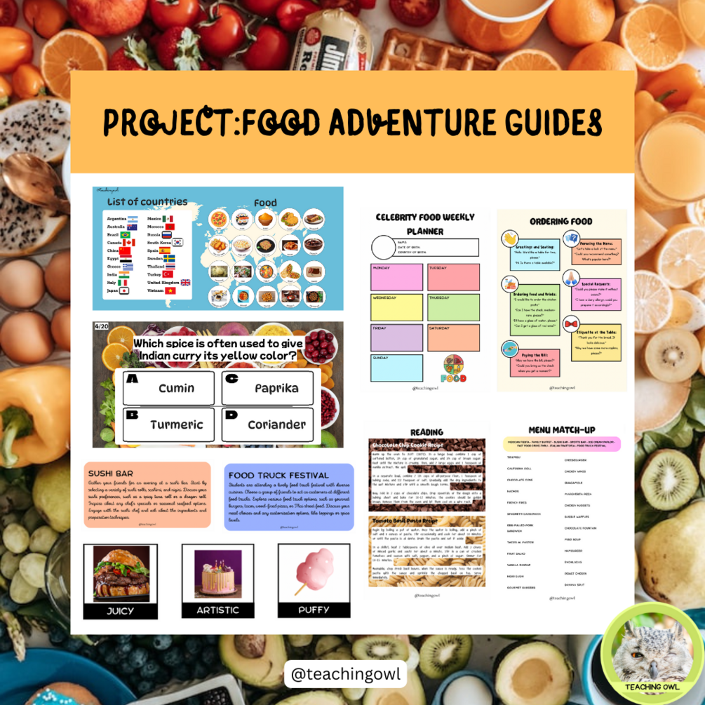 Project: Food Adventure Guides