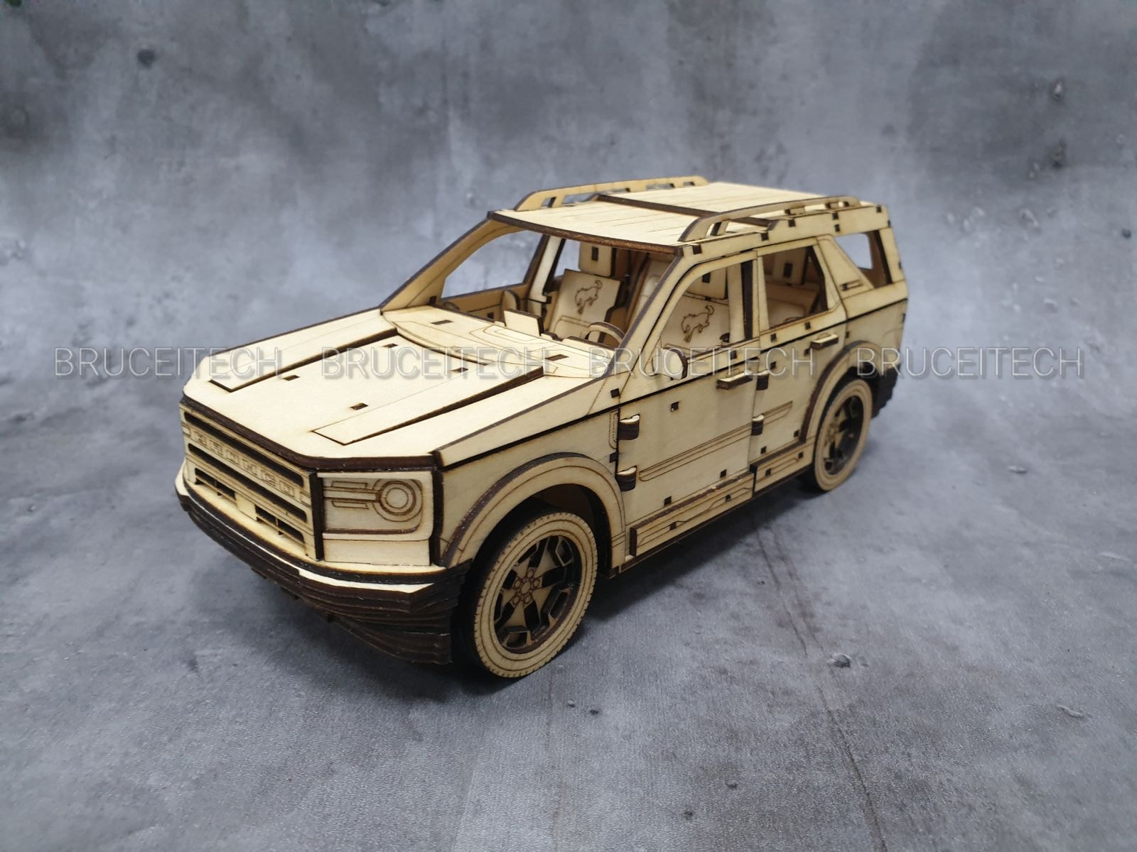 Ford Bronco Sport 2022 laser cut model - Bruceitech ---[be creative, be ...