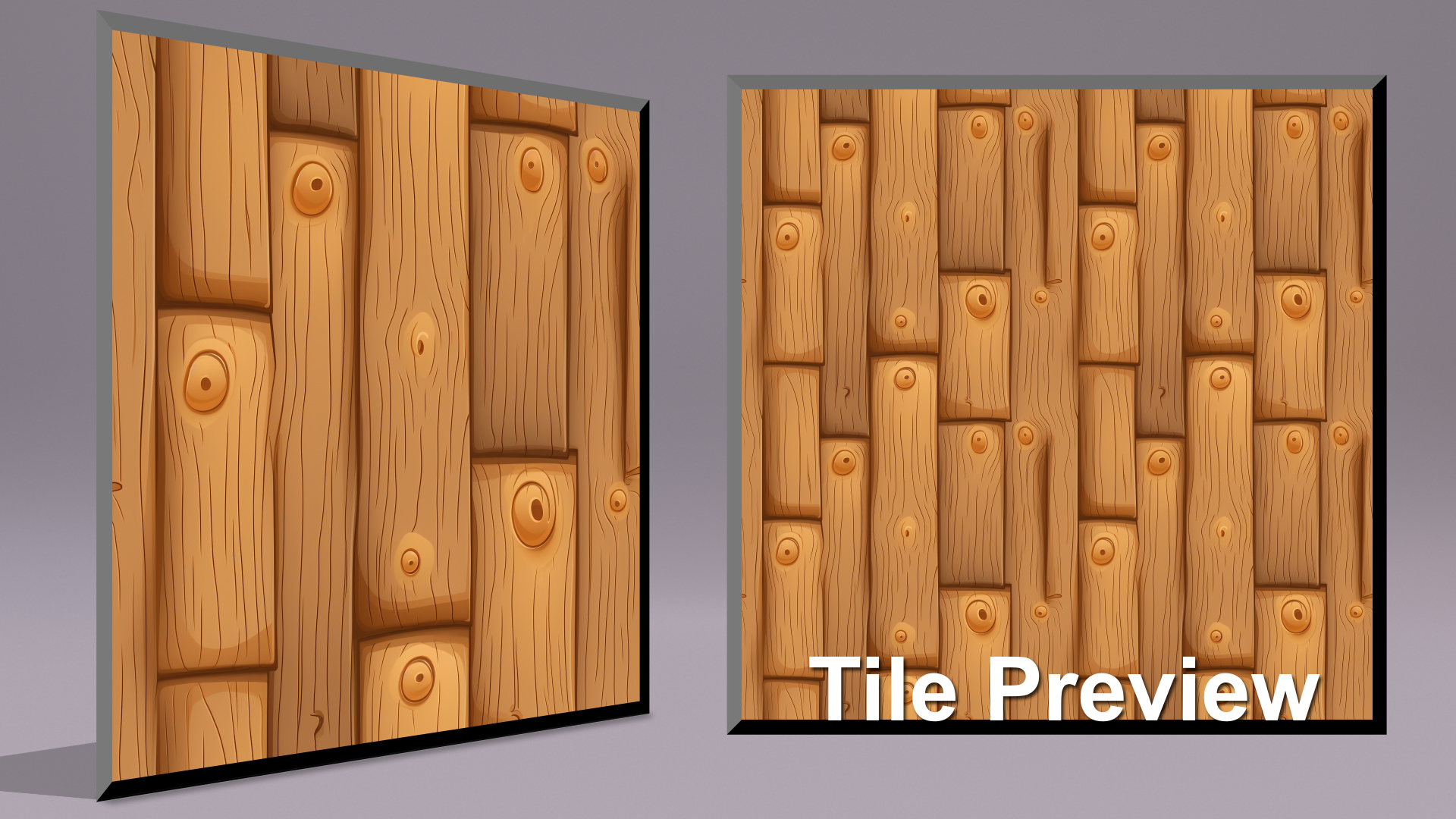 Cartoon Wood Textures Pack 22 - 10x PNG