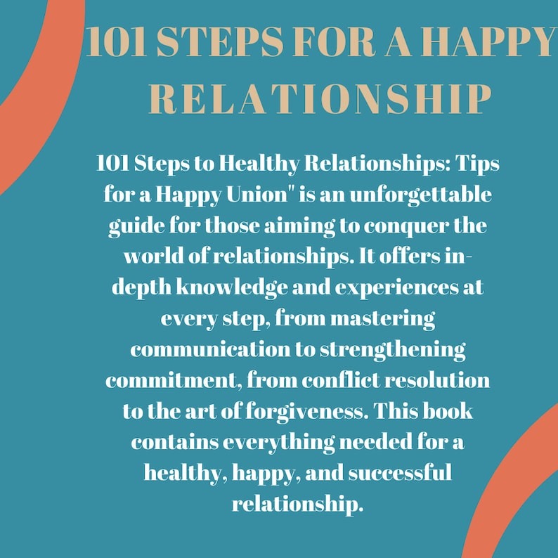101 Steps For a Healthy Relationship