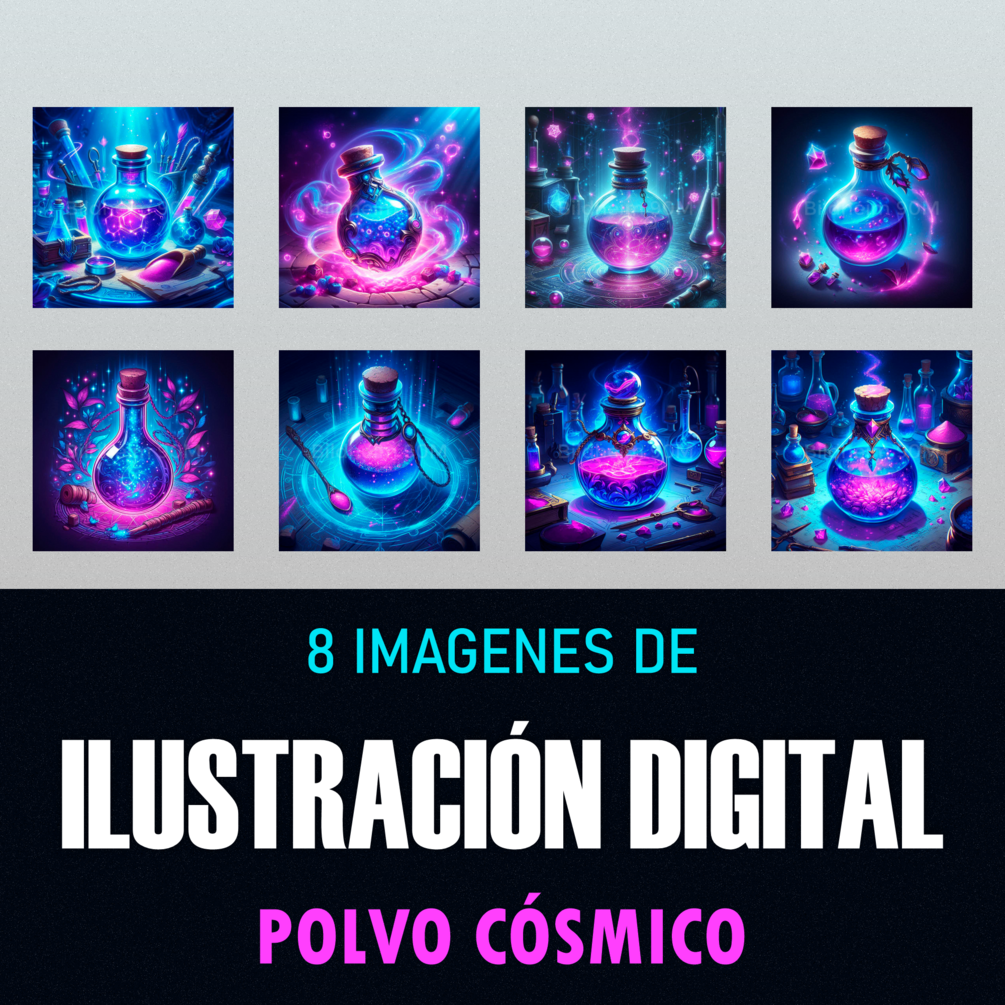 08 imágenes de ILUSTRACIÓN DIGITAL: Polvo Cósmico
