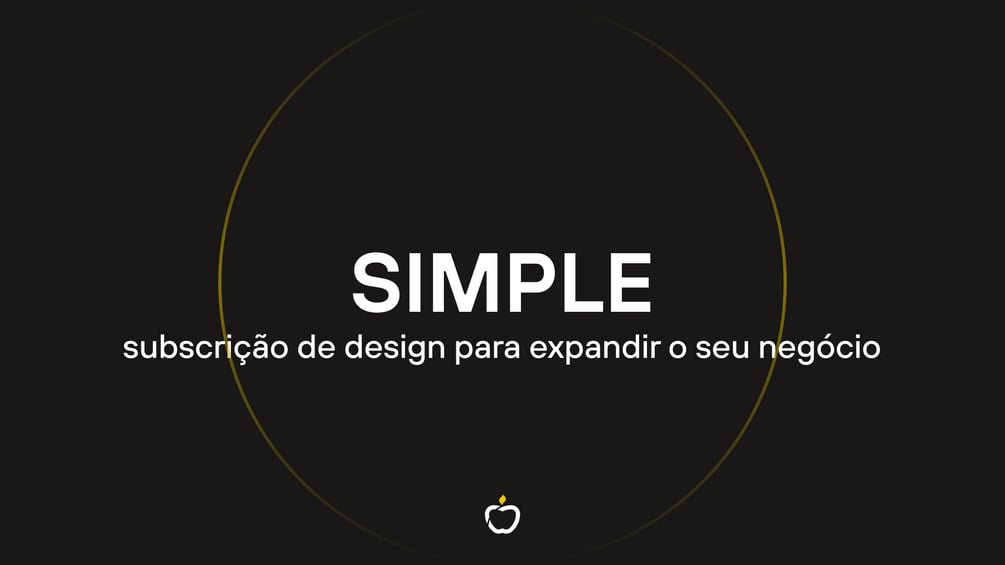 SIMPLE — Subscrição de Design