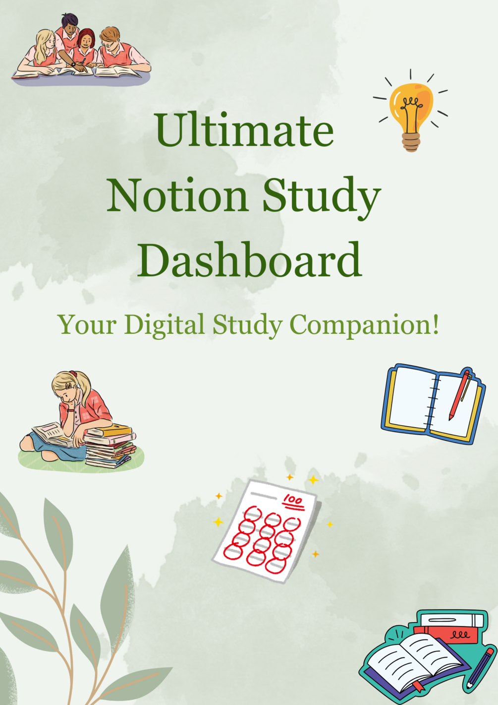 Ultimate Notion Study Dashboard