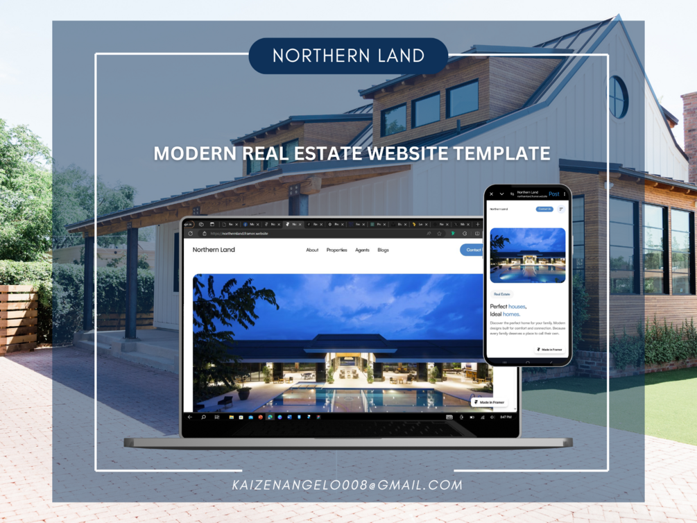 Modern Real Estate Website Template