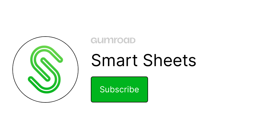 Smart Sheets