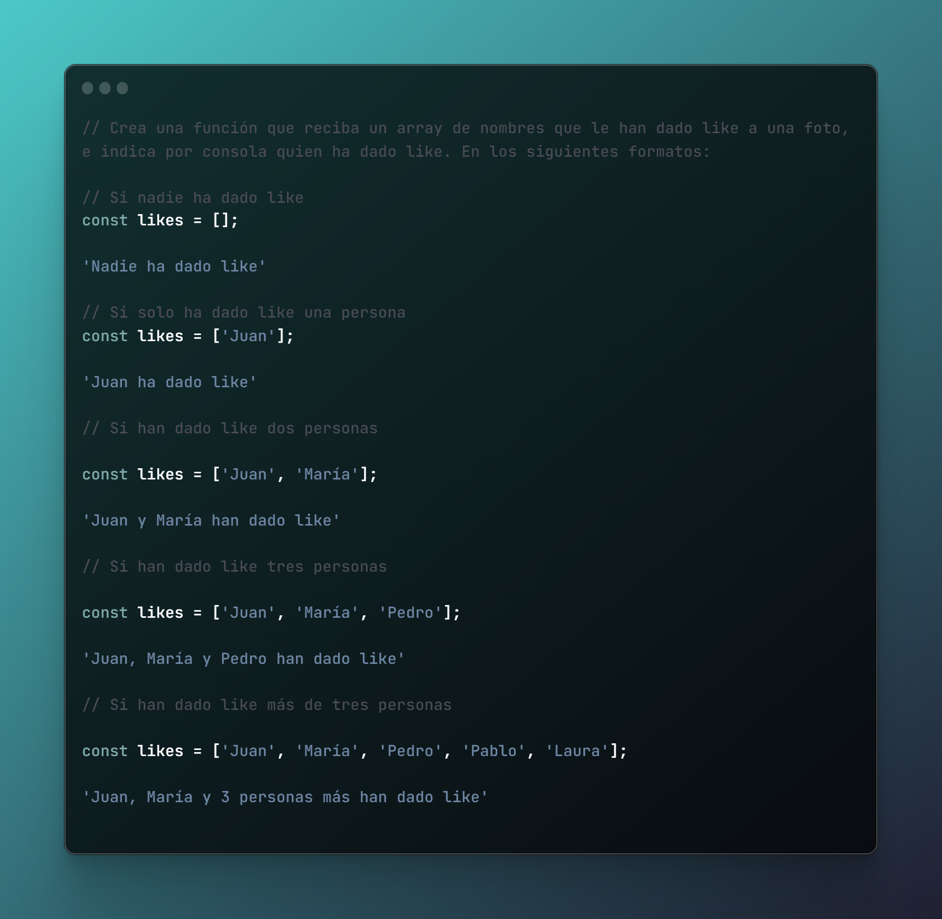 Ejercicio para practicar asincronía en javascript 🎓 - Navis Code