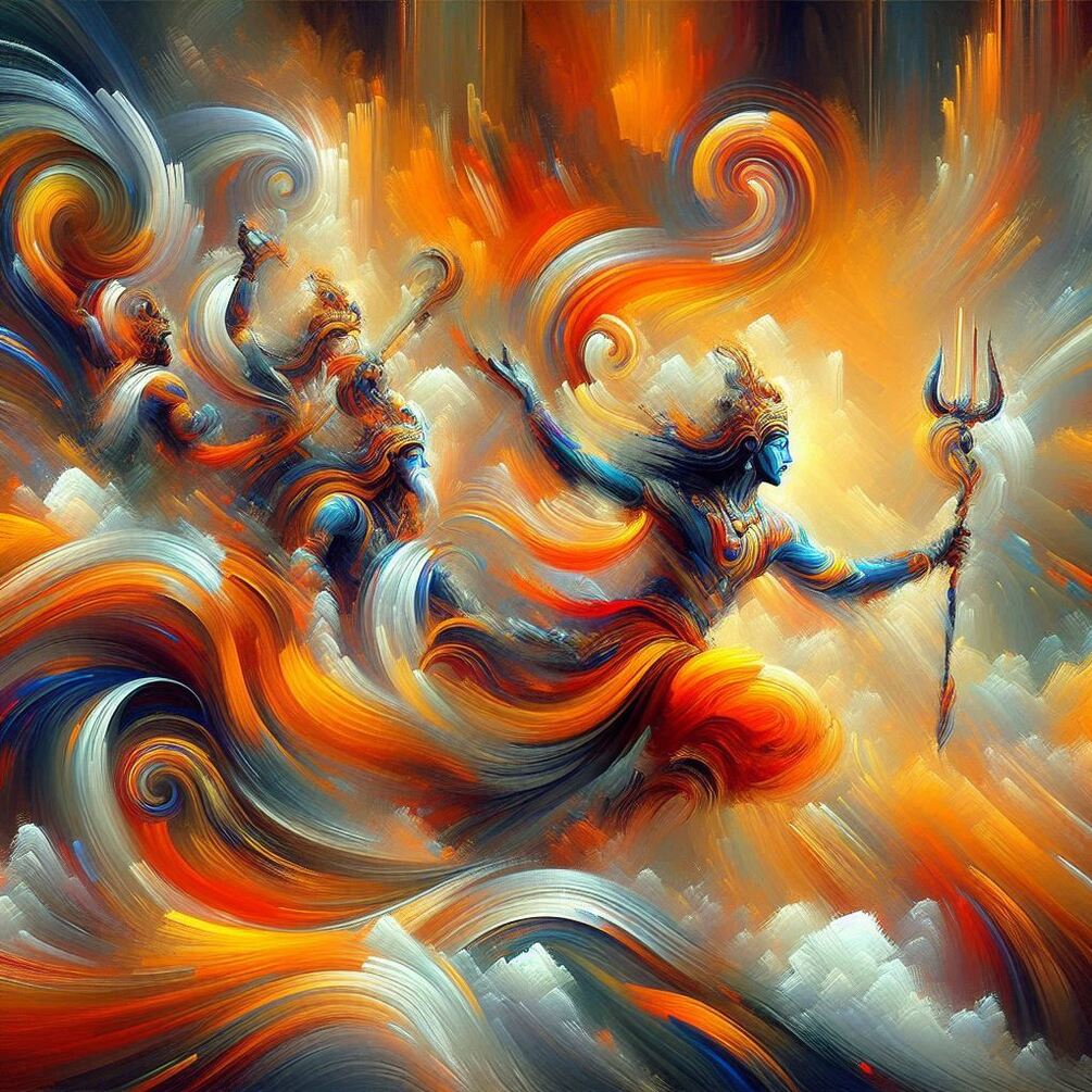 🎨 Unleash Your Creative Spirit with Abstract Expression Image of God 🌟 ...