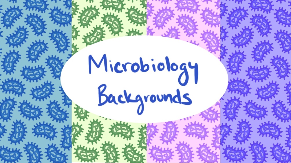 Bacteria Backgrounds (colour variations)