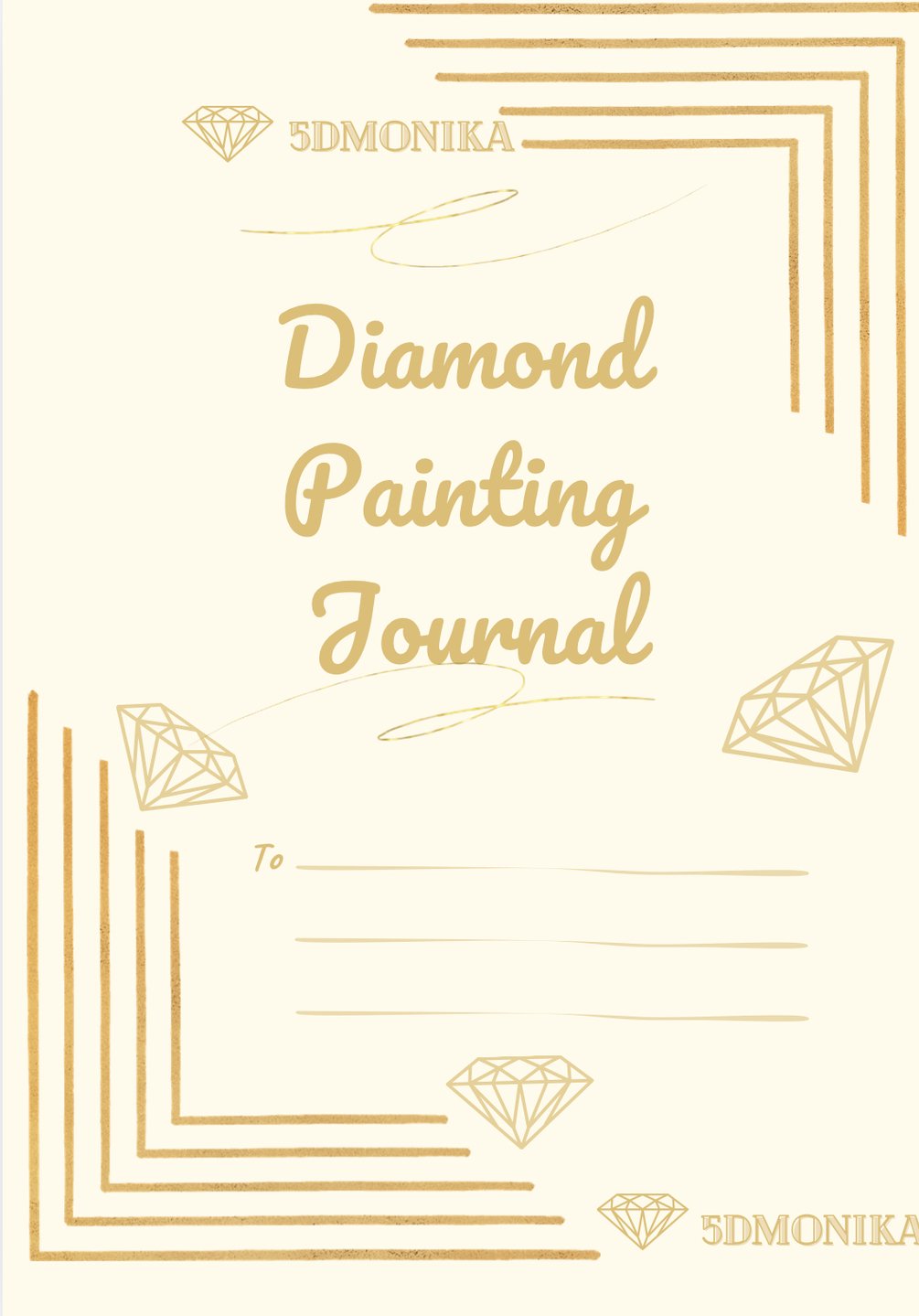 Diamond painting journal