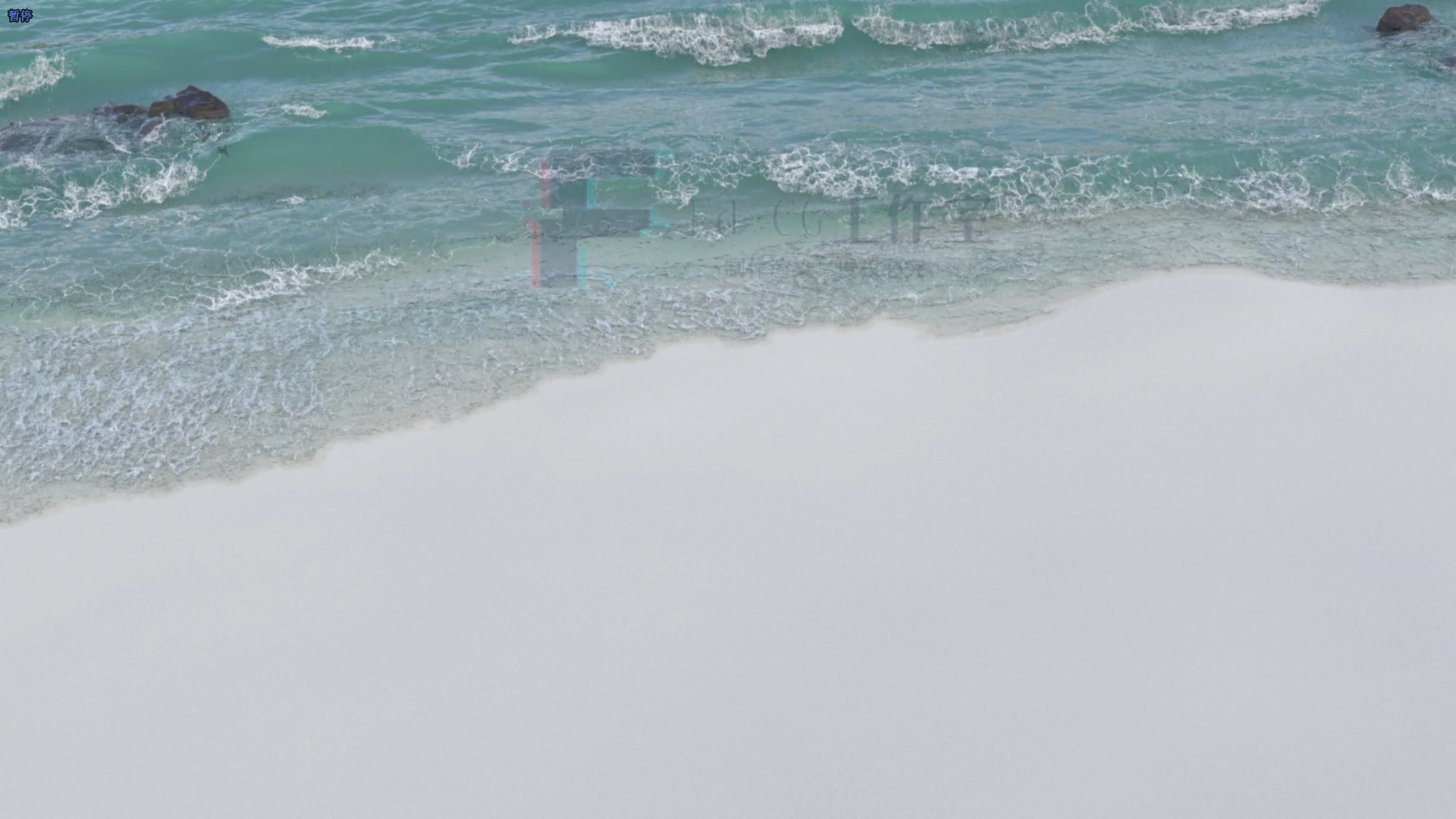 Houdini Fluid Beach Wave Flip File hip