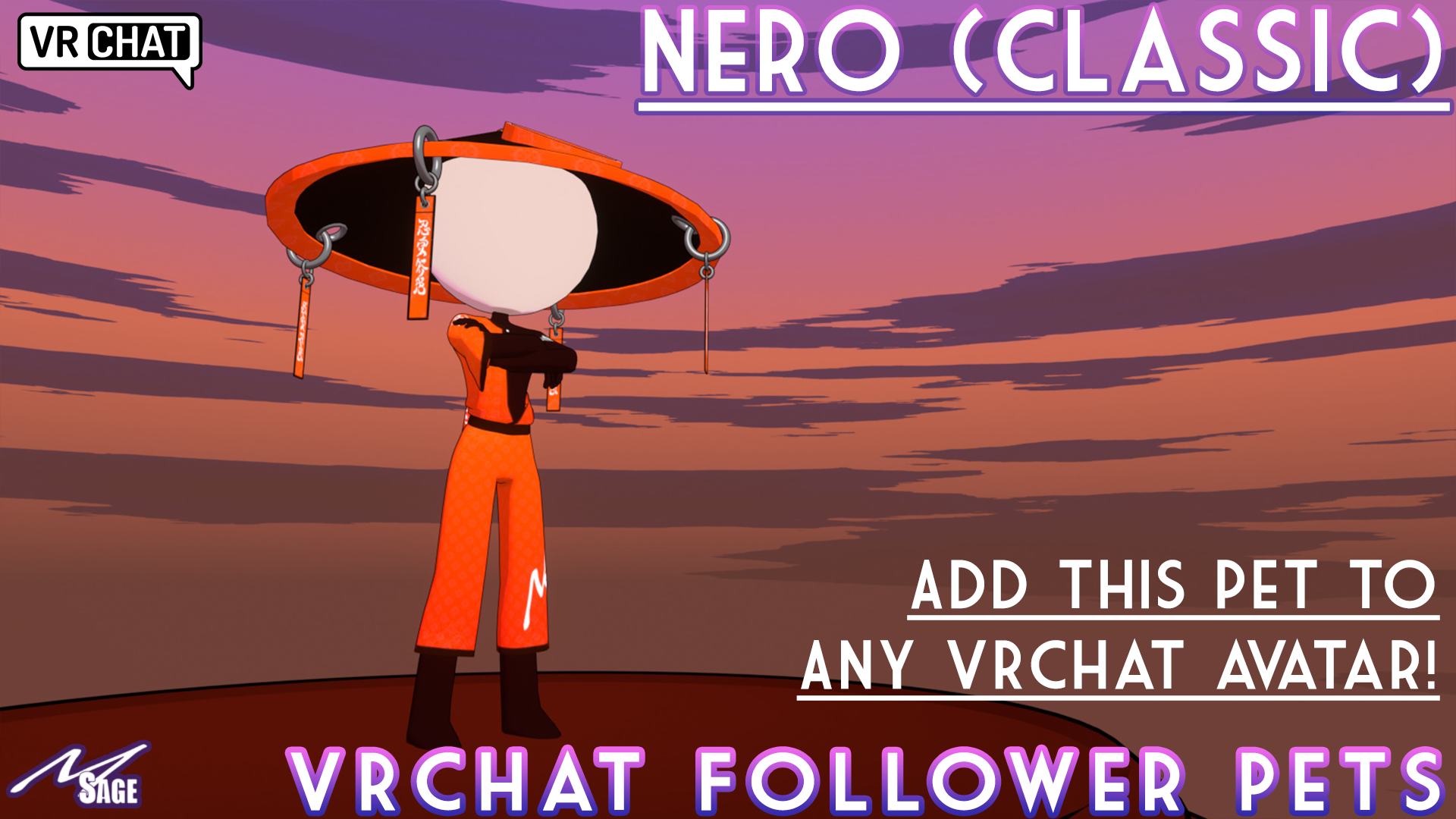 NEW & LIMITED! New VRChat Follower Pets by MSage! - MSage