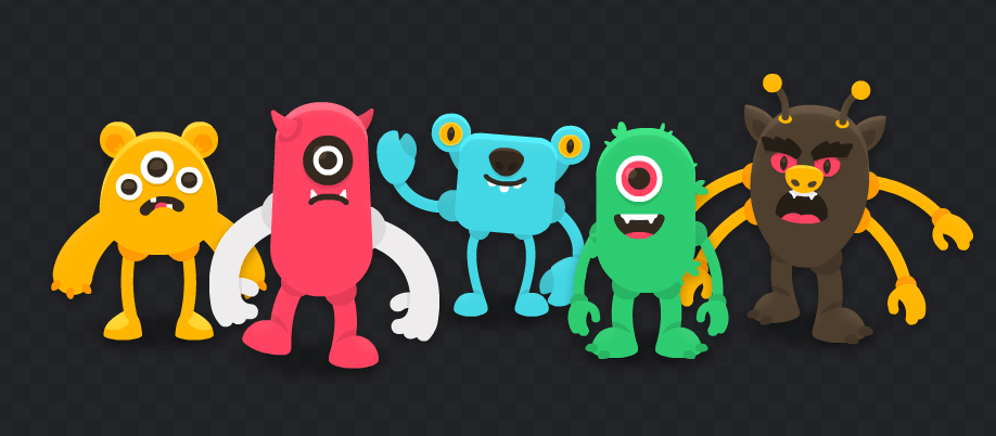 (FREE PRODUCT) Modular 2D Monster Characters