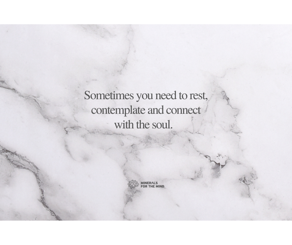 Sometimes you need to rest.