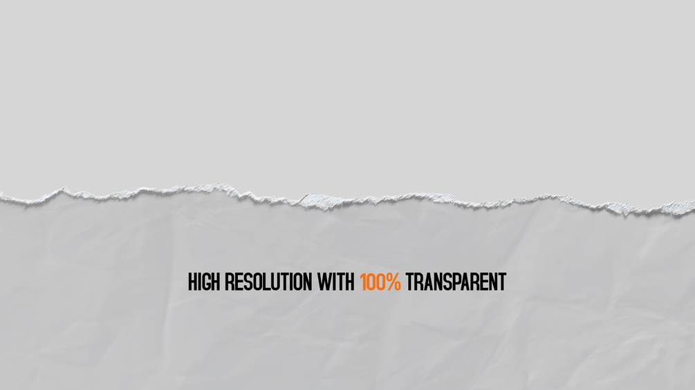 Isolated Ripped Paper | 12 High-Quality Tear Elements