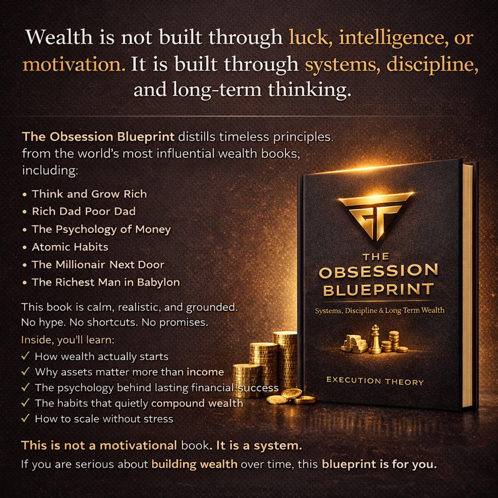 The Obsession Blueprint – Silent Discipline -» Financial Freedom