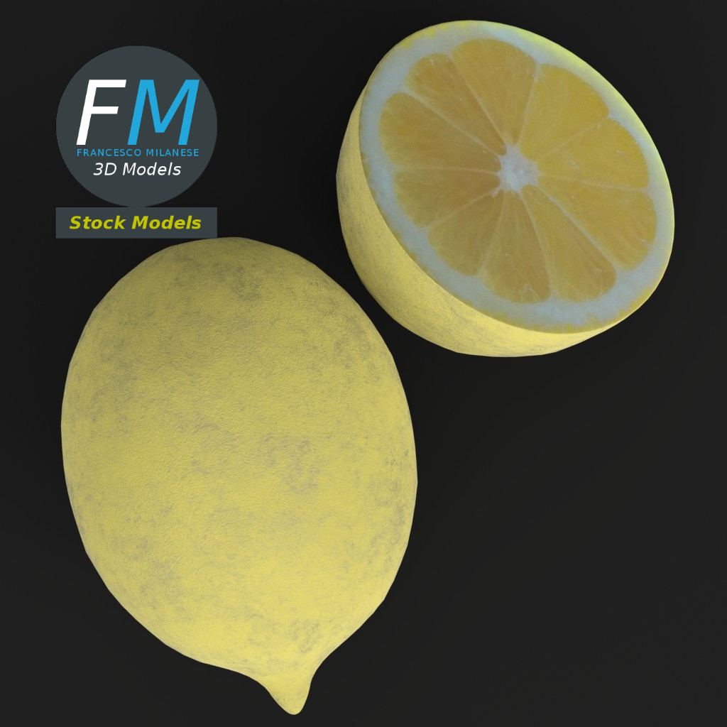 3D MODEL - Lemons
