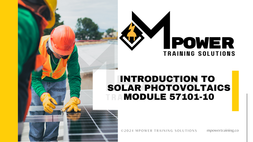 MPower Training Solutions Module 1 - Introduction to Solar ...