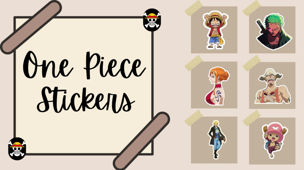 One Piece Anime - (Stickers)