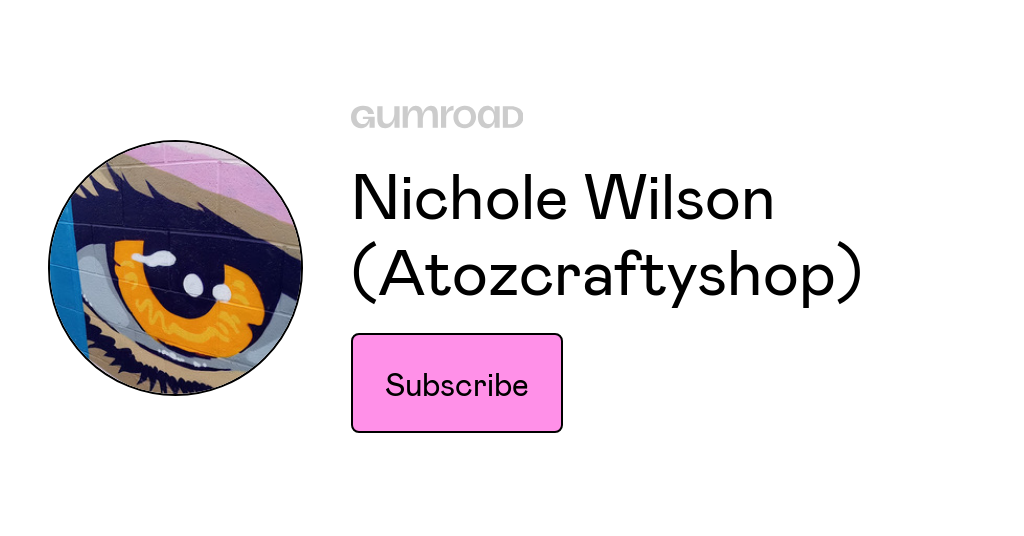 Nichole Wilson (Atozcraftyshop)