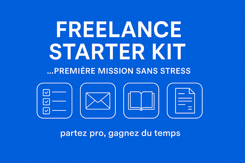 Freelance Starter Kit : De la Prise de Contact à la Facturation, Tout y ...