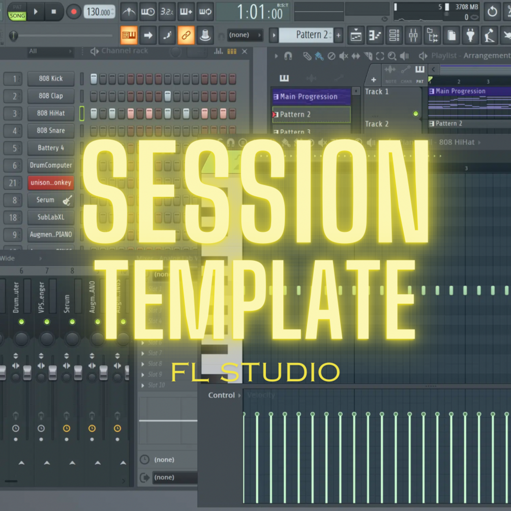 Vocal Recording Session Template (Waves plugins)