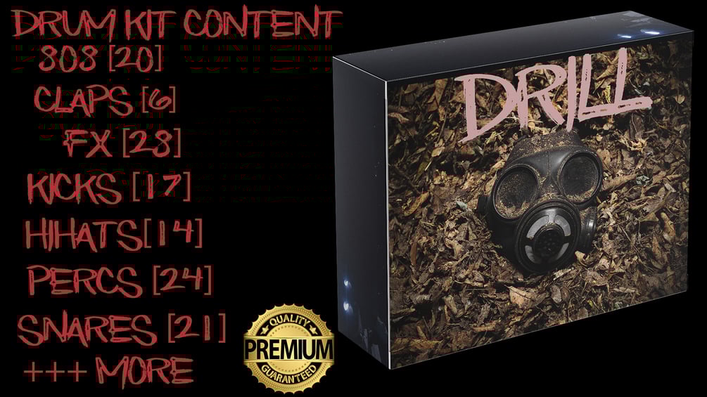 Drill Drum Kit Download 2021 | NY / UK Drill Drum Kit, Sample Pack [Smoke]